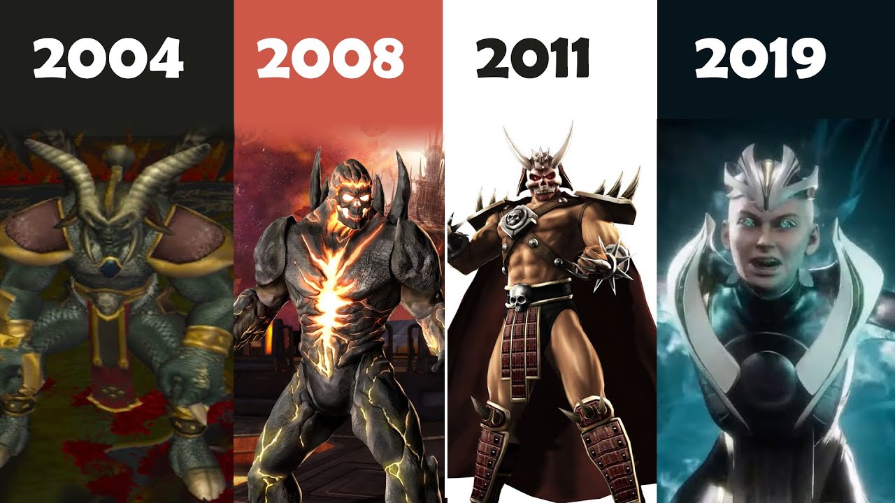 Evolution of Mortal Kombat Final Boss Story 2003 - 2019 - YouTube