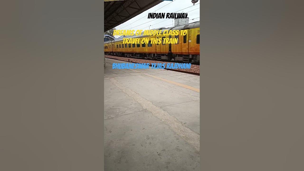 Bhubaneswar tejas rajdhani express skipping Anand vihar - YouTube