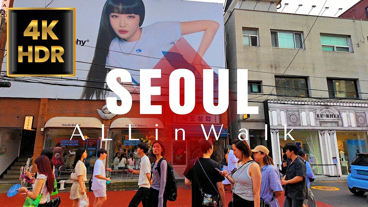 Seongsu-dong Cafe Street to Jayang-dong / Gundae Street, Seoul, Korea ...