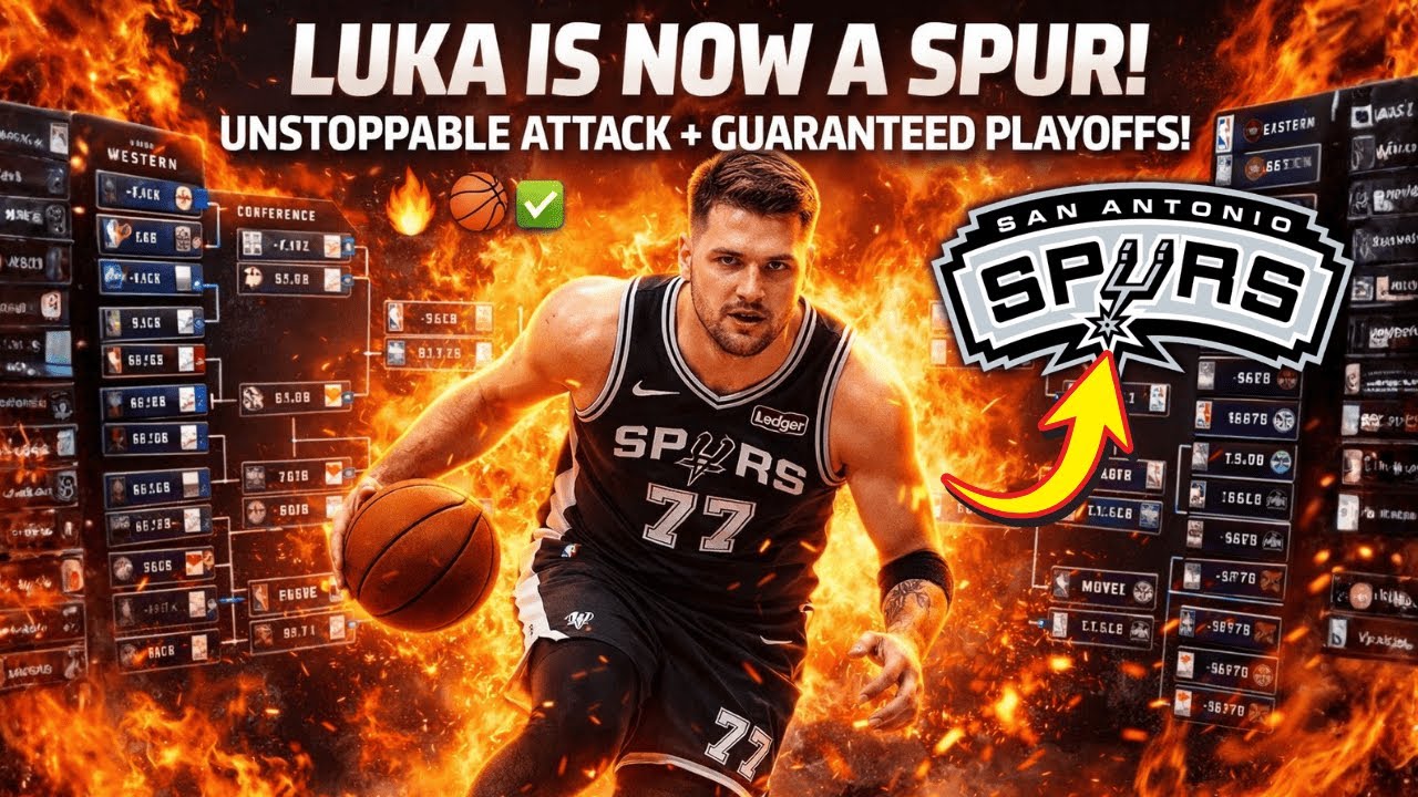 LUKA DONČIĆ JOINS SPURS: UNSTOPPABLE OFFENSE, PLAYOFFS GUARANTEED | San ...