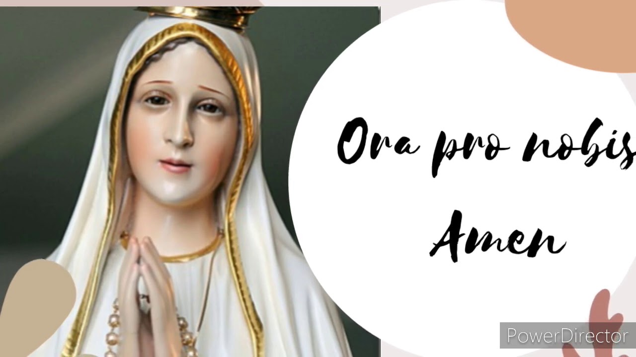 Holy Mary now we crown you lyrics video - YouTube