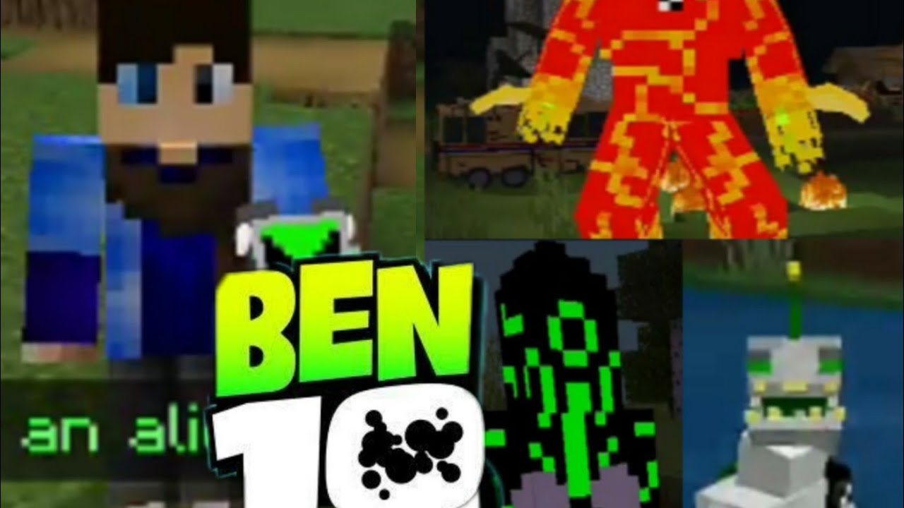 Mod de Ben 10 para Minecraft PE| Minecraft | Ben 10 - YouTube