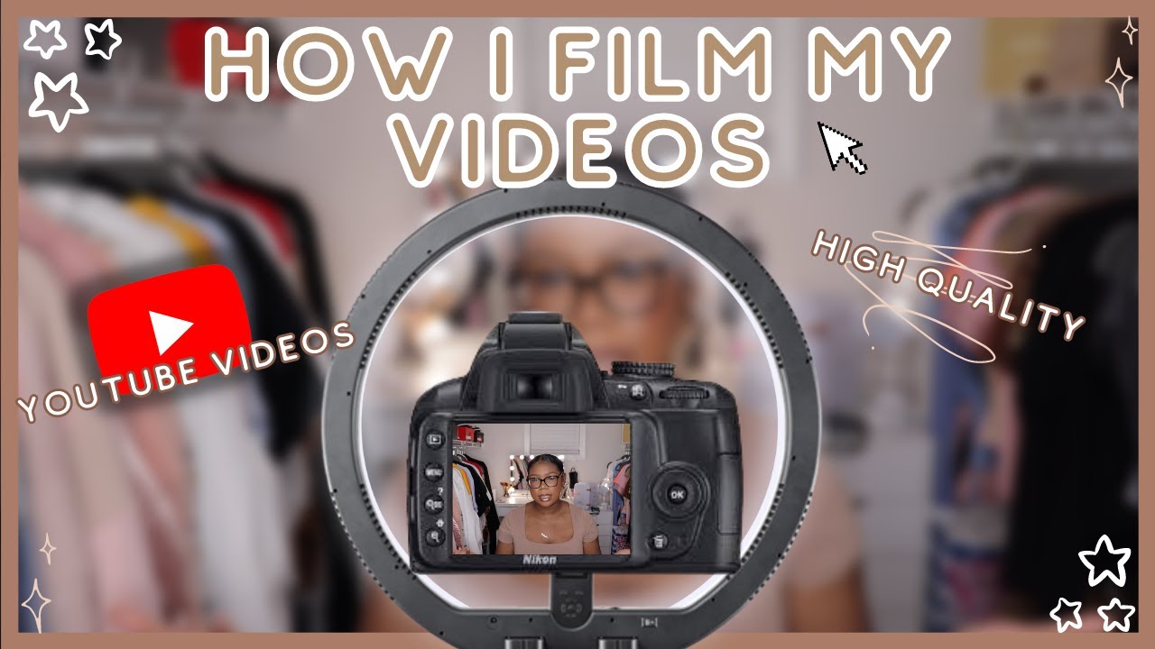MY YOUTUBE FILMING SETUP! | INEXPENSIVE YouTube Setup for BEGINNERS ...