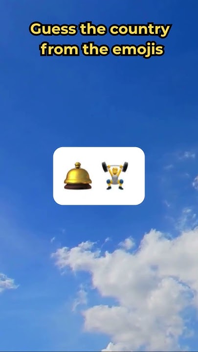 Guess the country from the emojis #geography #guessthecountrybyemoji # ...