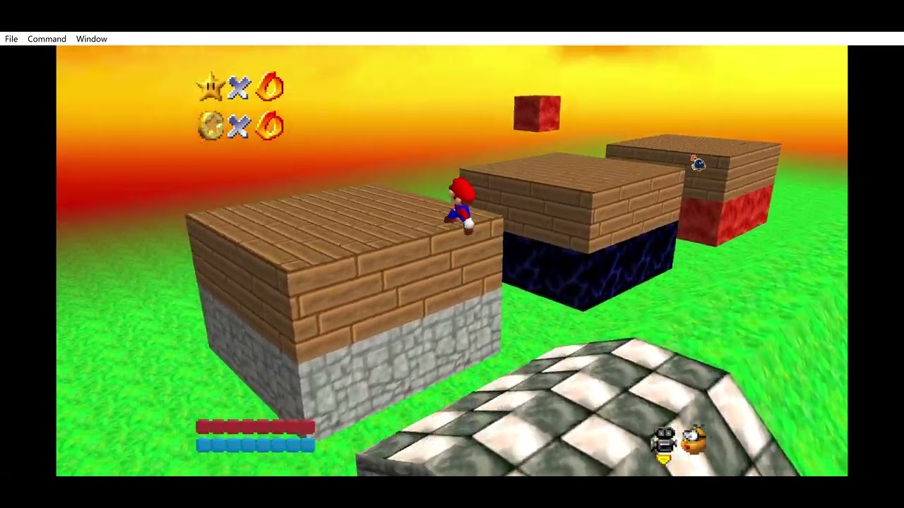 How to Make Invisible Walls and lava bubbles without lava. - Mario ...