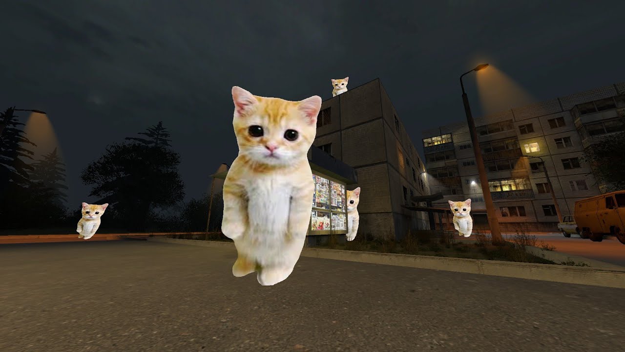 CAT ELGATO NEXTBOT CHASE in RUSSIA GMOD - Garry's Mod - YouTube
