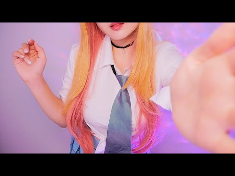 ASMR Close-Up Ear Massage ! Personal Attention + Marin Kitagawa Cosplay