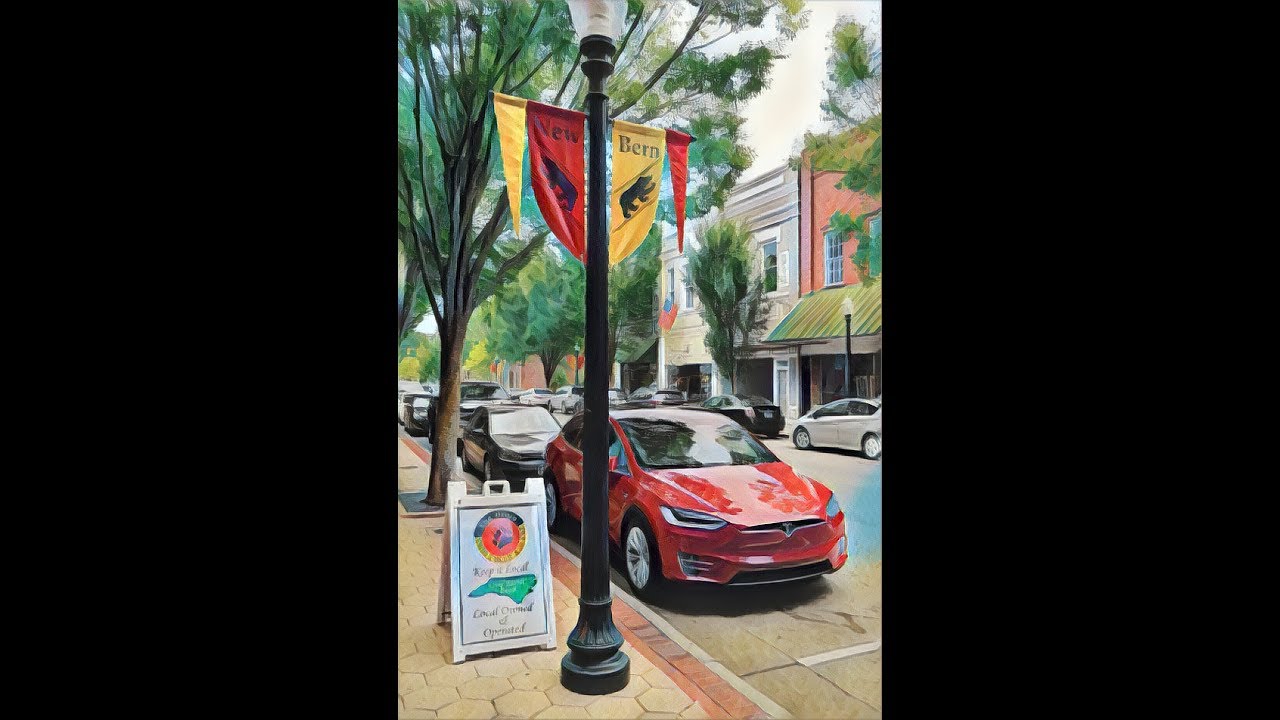 Day 26 Tesla Ruby Tryon Palace Road Trip Part 2 - YouTube