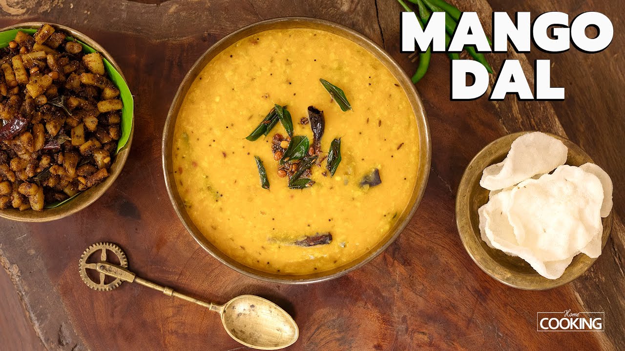Mango Dal in 30 Minutes | Andhra Style Mamidikaya Pappu | Summer ...