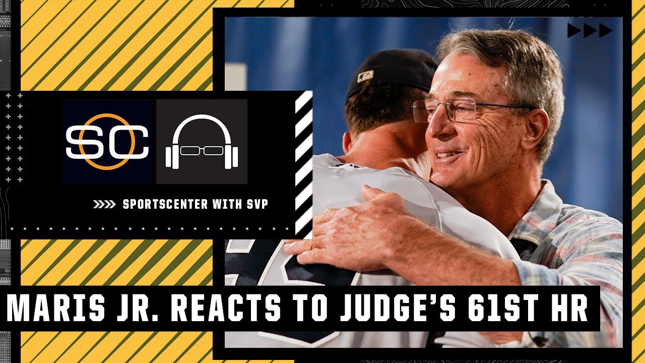 Roger Maris Jr.: Aaron Judge is the FACE of baseball ⚾ | SC with SVP ...