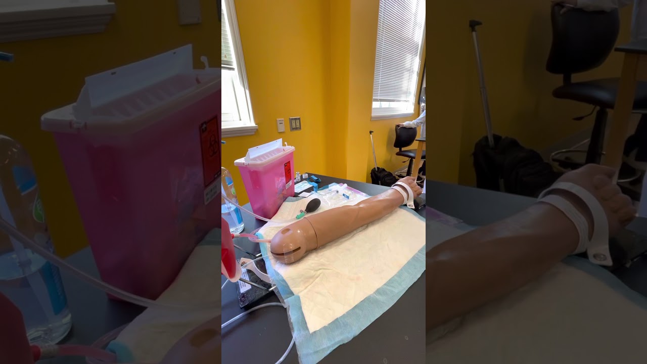 Iv insertion - YouTube