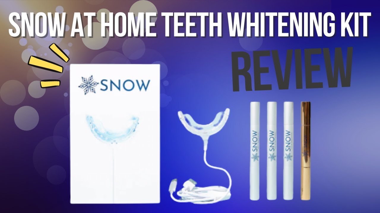 SNOW AT HOME TEETH WHITENING KIT - Snow Teeth Whitening Kit - YouTube