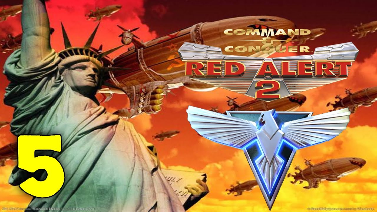 Red Alert 2 Allied Campaign Walkthrough Part 5 - Dark Night | No ...