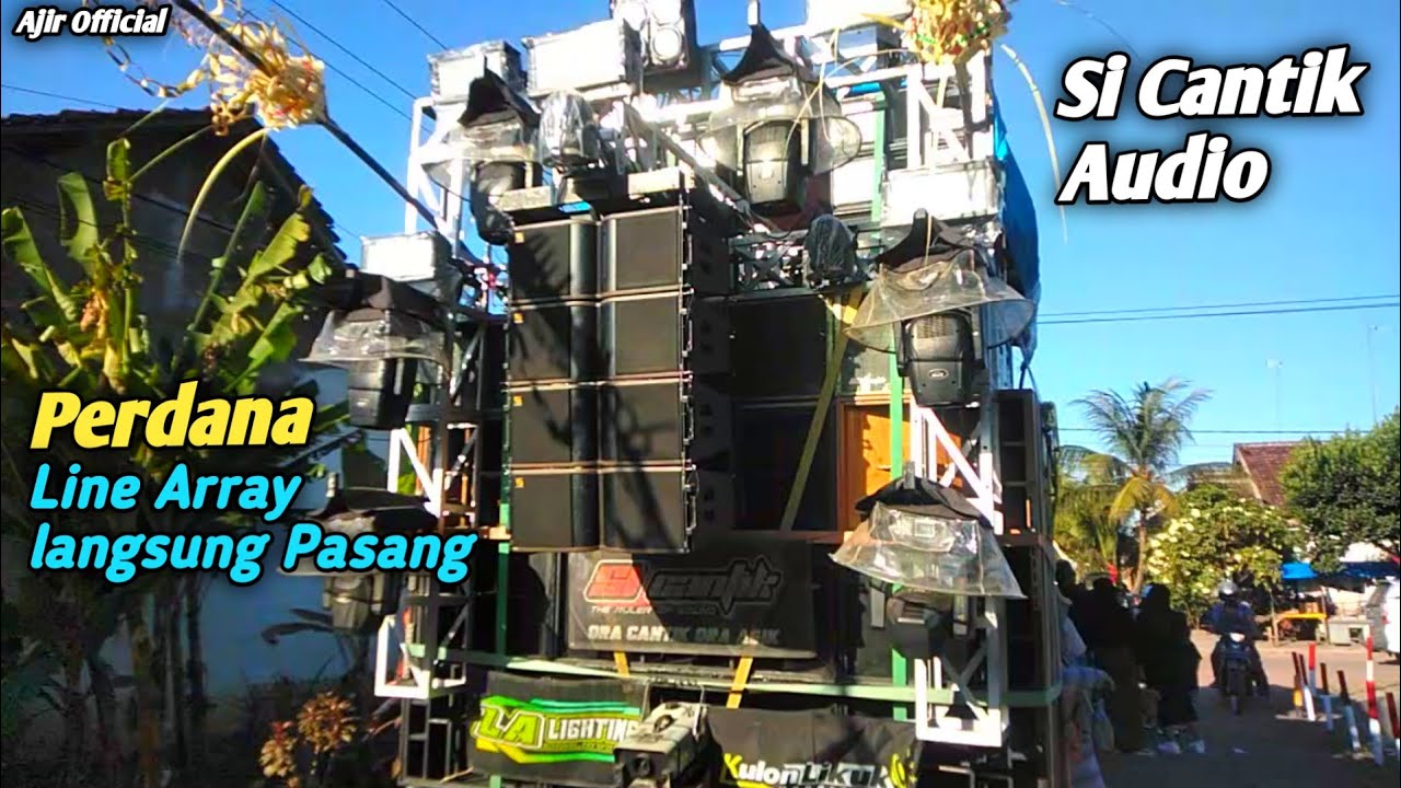 Terbaru || SI CANTIK BWI, Tampilan Sama, Line Array Perdana Langsung ...