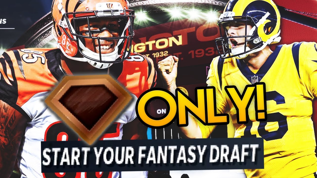 NORMAL DEV TRAIT ONLY Fantasy Draft Rebuild Challenge || Madden 21 ...