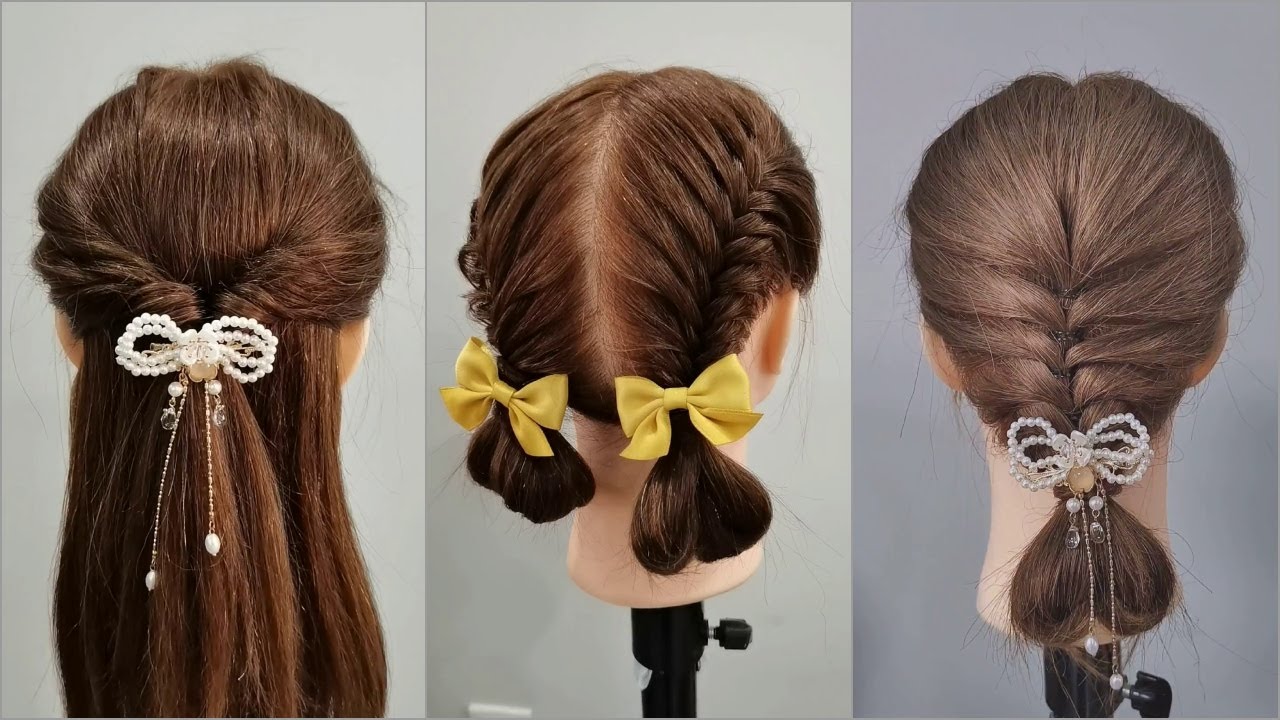 Quick and Stylish Hairstyles Tutorial | Fast and Easy Hairstyle Ideas ...
