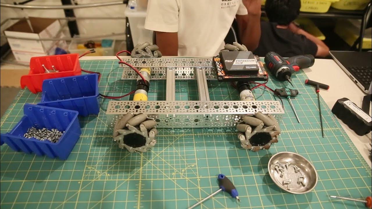 Build a FTC robot chassis - YouTube