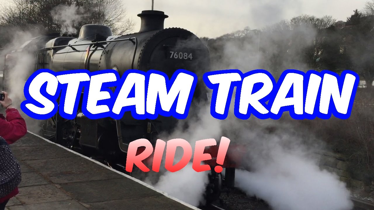 Steam Train Ride : Including on the footplate : engine coupling and ...
