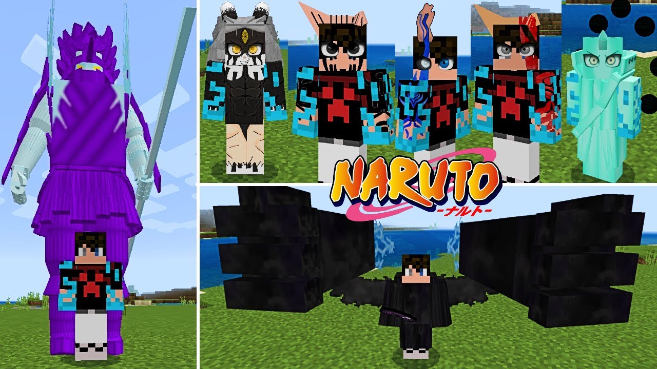 Addon de NARUTO para Minecraft PE || Naruto MCPE - YouTube
