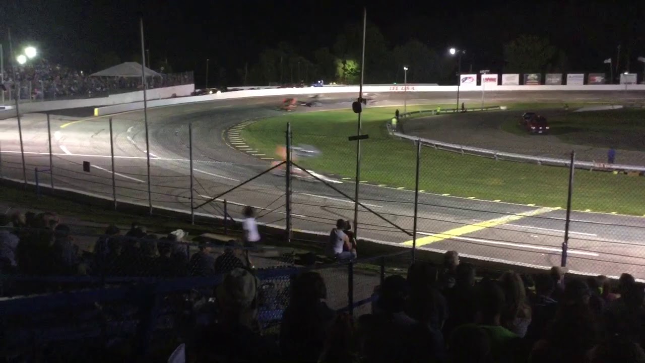 Heat #3: ISMA Supers @ Lee USA Speedway NH - YouTube
