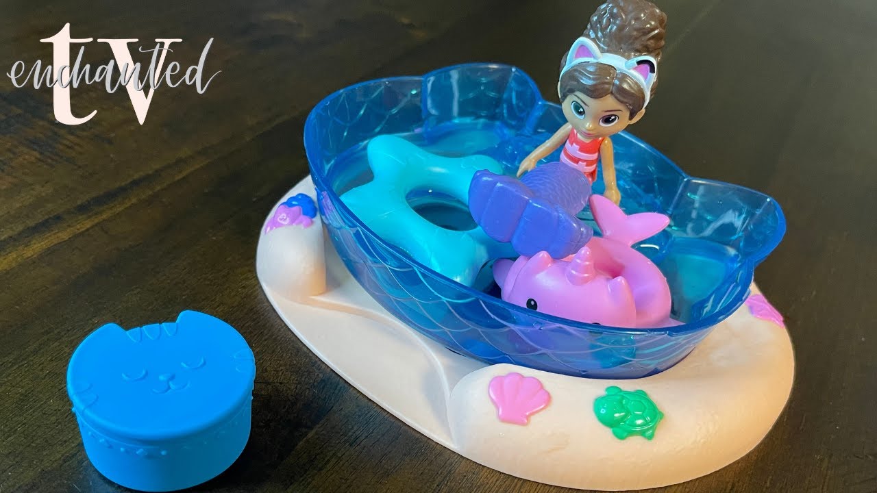 Gabby's Mermaid Transformation | GABBY'S DOLLHOUSE TOY PLAY ADVENTURES ...