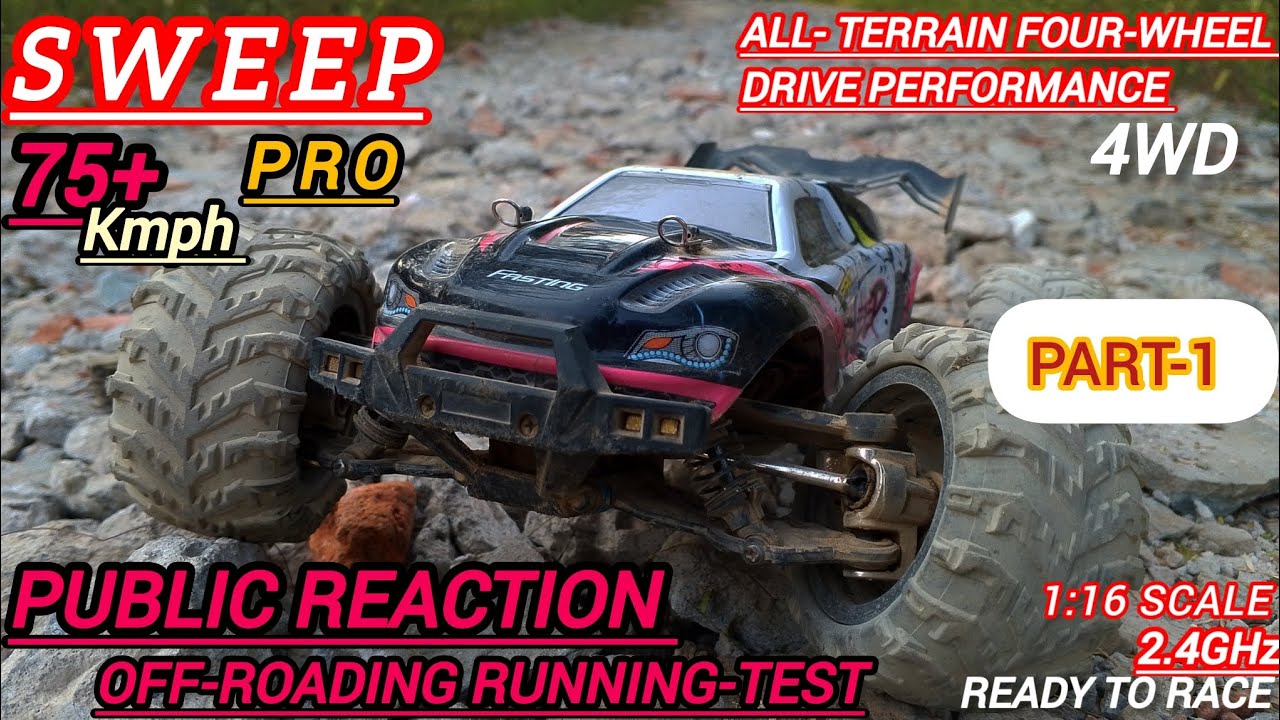 EP19- SWEEP -PRO Running & Off roading Performance 1:16 Scale 75+kmph - YouTube