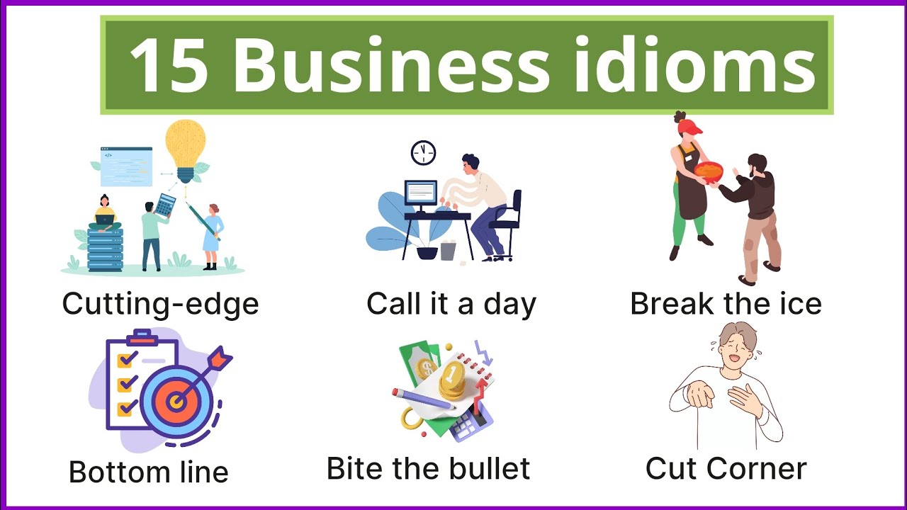 15 Business Idioms | Business English Vocabulary - YouTube