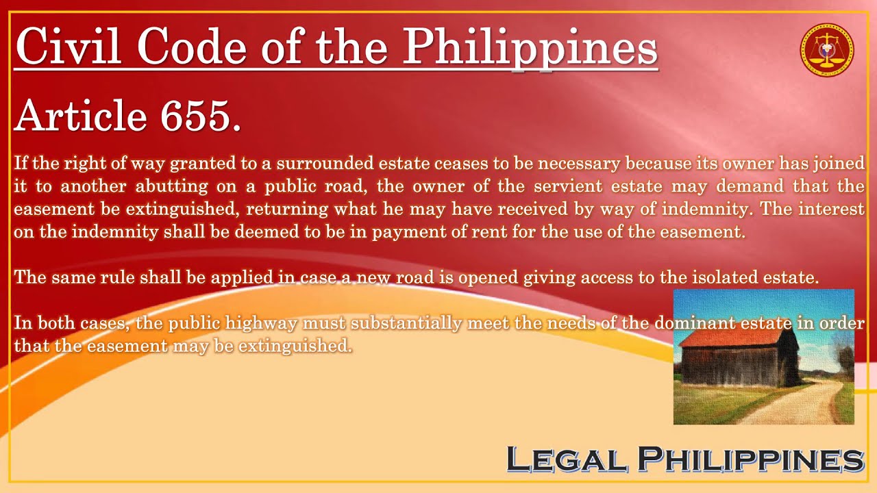 When Can You Demand That The Easement Of Right Of Way Be Extinguished ...