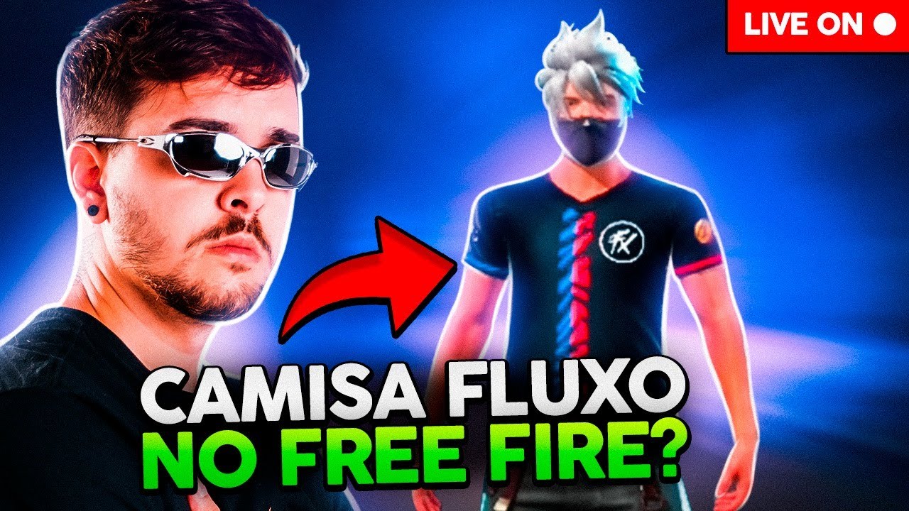 LIVE ON! CAMISA DO FLUXO NO FREE FIRE? WEEDZAO AO VIVO - YouTube