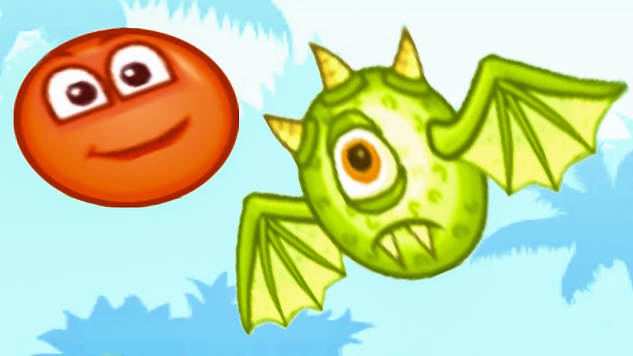 Red Ball 5 КРАСНЫЙ ШАРИК Серия 2 Мультик для детей ИГРА красный шар