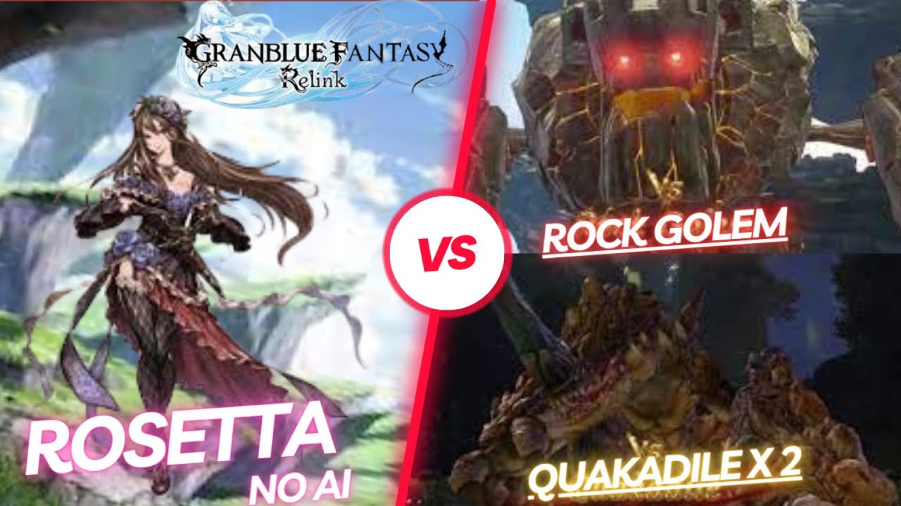 Unlikely Victory: Rosetta vs. The Trio Rock Golem and Quakadile x 2 ...
