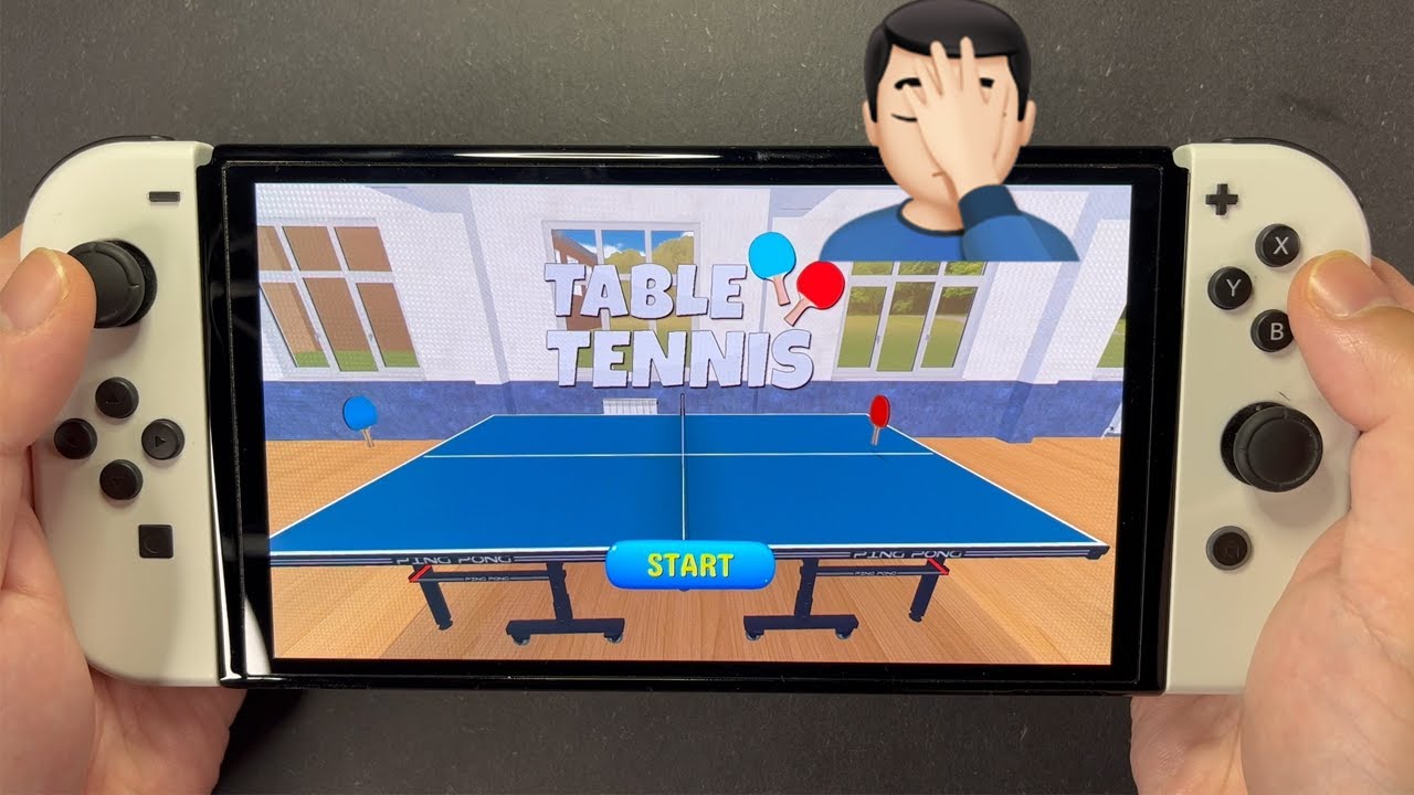 This Table Tennis Game on Nintendo Switch is Ridiculous! - YouTube