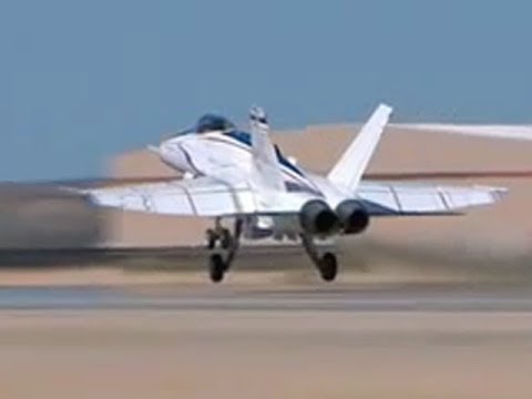 NASA F-18 F.A.S.T. Aircraft - YouTube