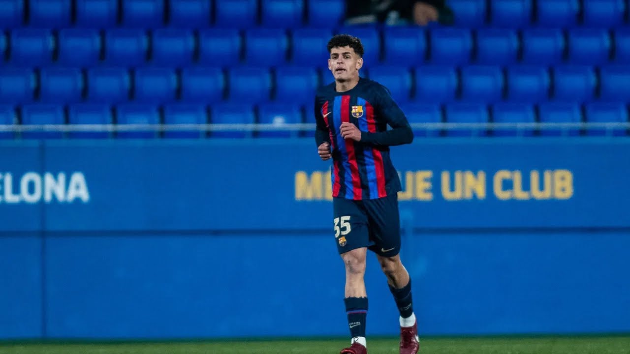 Sergi Dominguez Debut vs SD Amorebieta | Barca Atletic (12/2/23) - YouTube