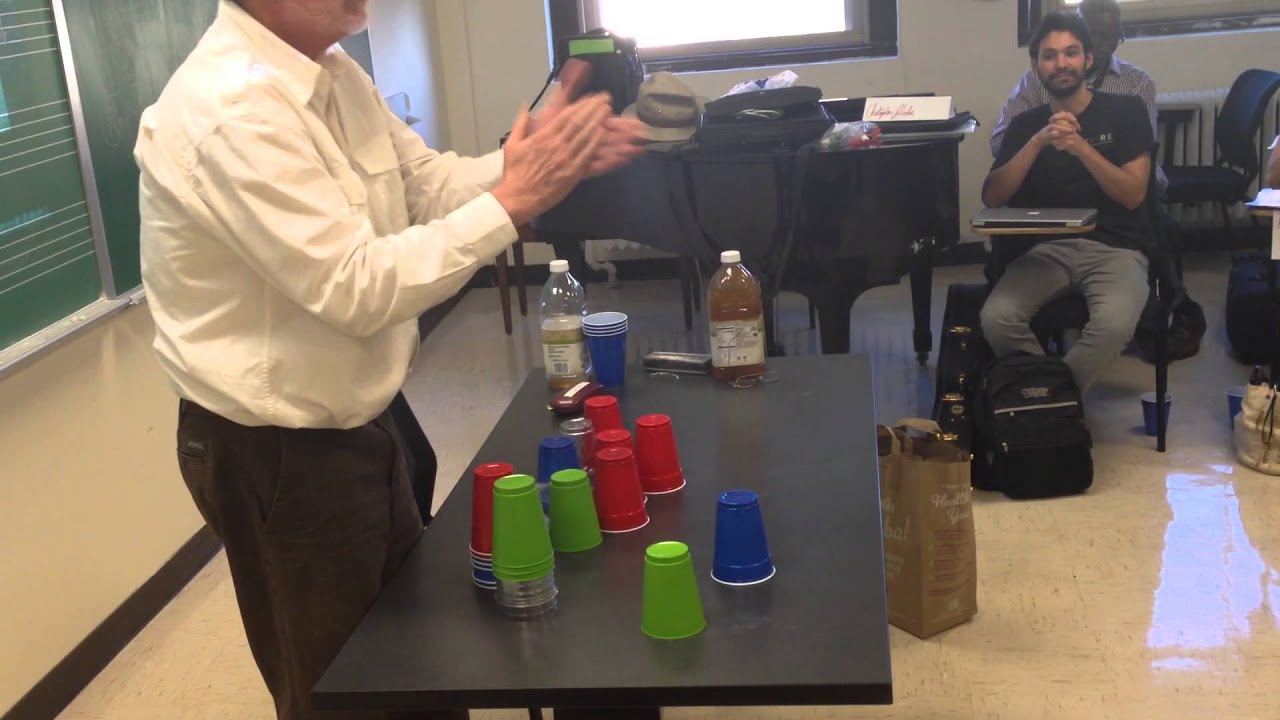 Intro to Music-in-Education: Musical Cups Demonstration - YouTube
