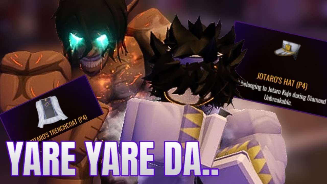 ME TORNEI O JOTARO PART 4 NO ROBLOX IS UNBREAKABLE - YouTube