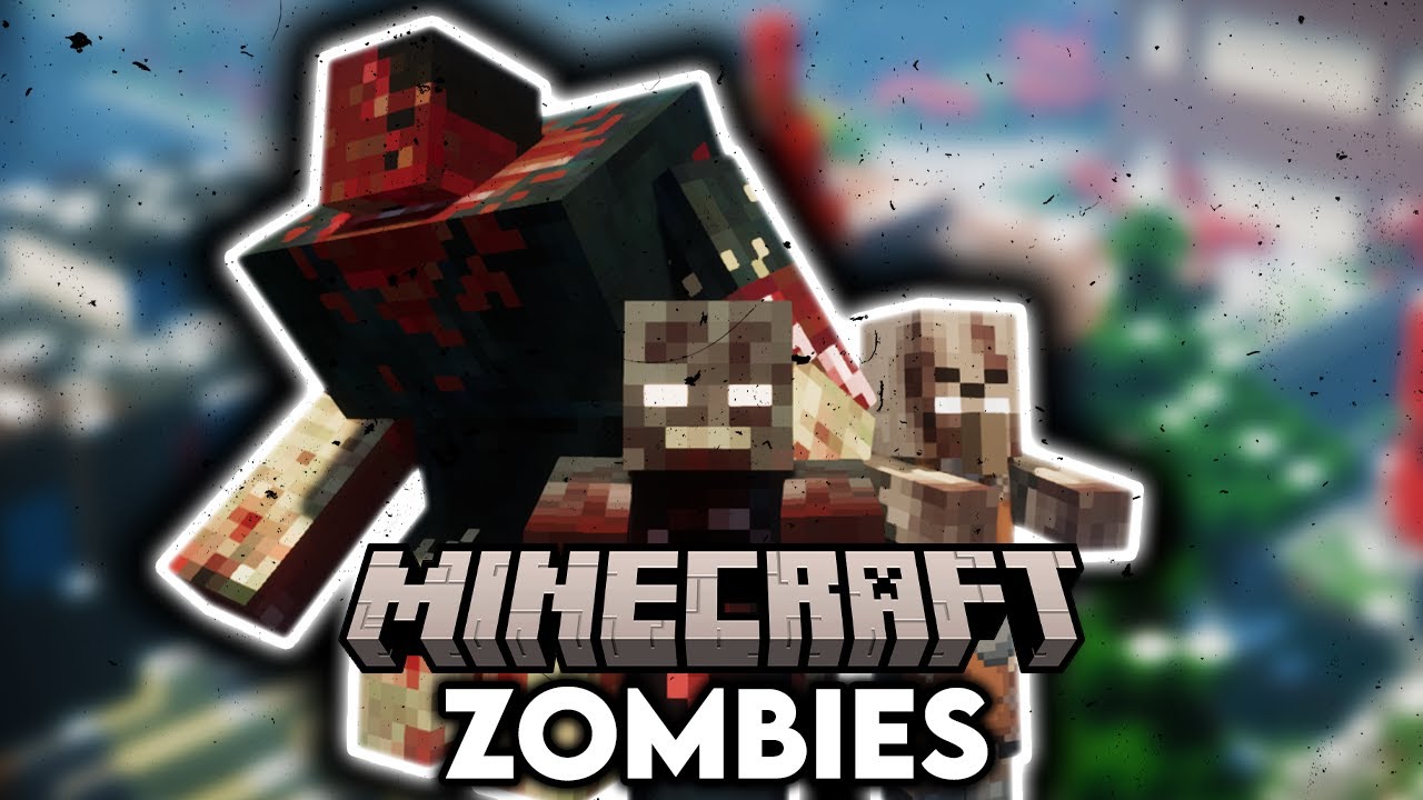 I Survived A Zombie Apocalypse In Minecraft - YouTube
