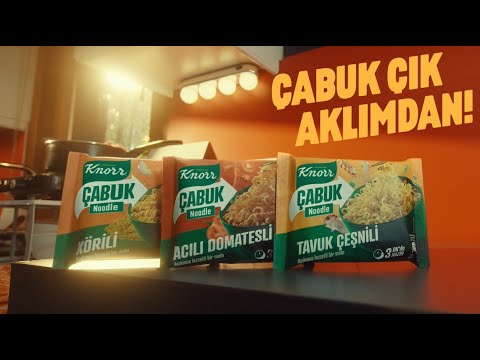 KNORR ÇABUK NOODLE ÇABUK ÇIK AKLIMDAN!