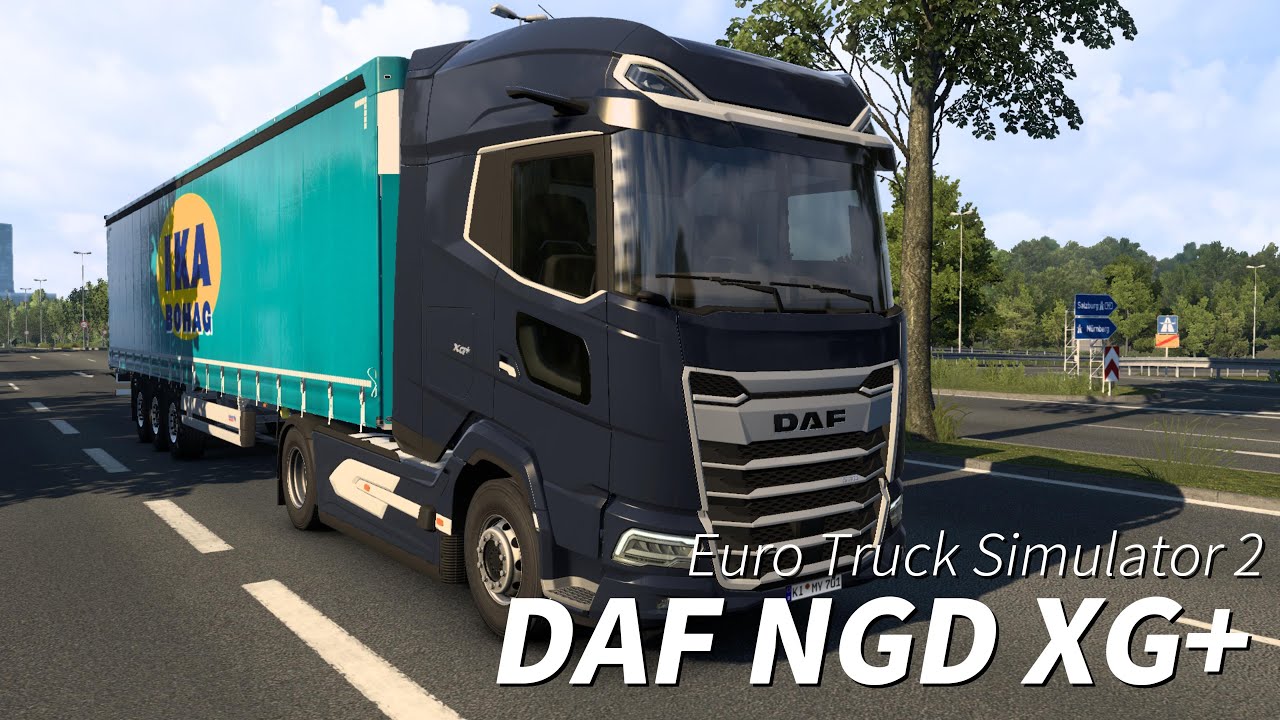 DAF NGD XG+ | Euro Truck Simulator 2 | No Commentary Gameplay - YouTube