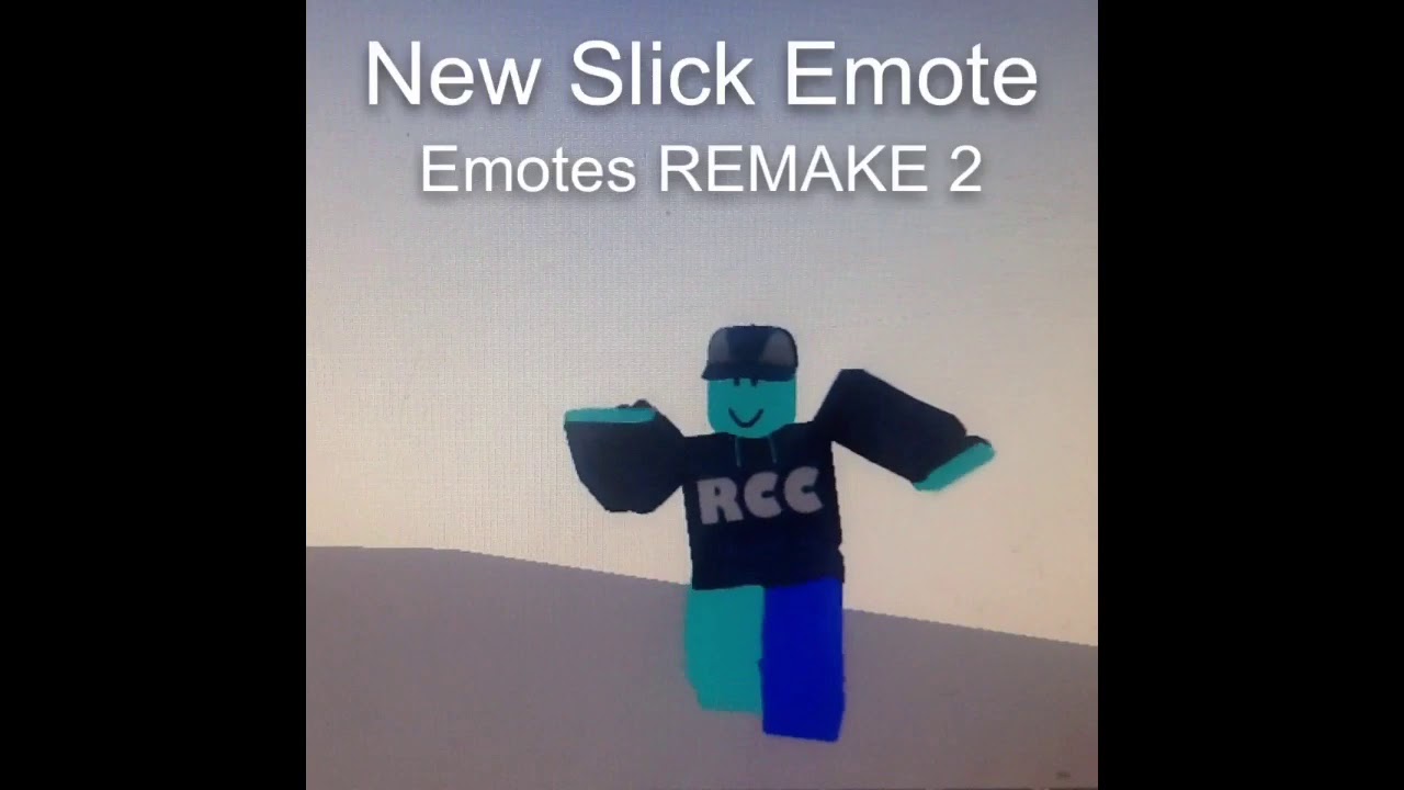 New Slick Emote In Roblox / Emotes REMAKE 2 - YouTube