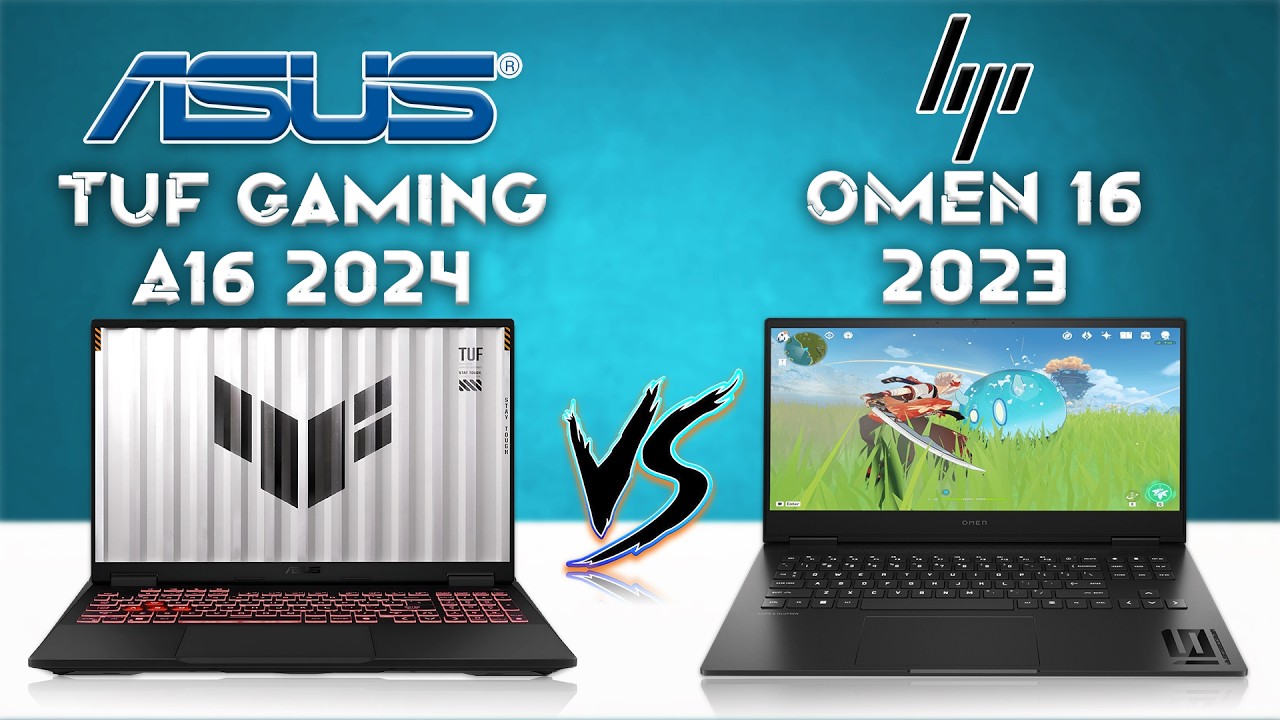 ASUS TUF Gaming A16 2024 vs HP Omen 16 AMD 2023 | Which Gaming Laptop You Must Have | Tech ...