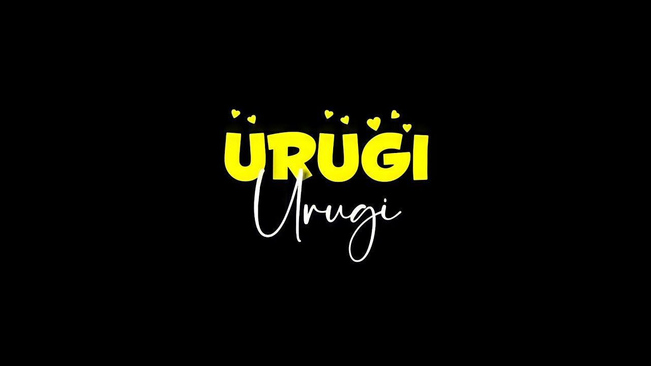 Urugi Urugi Song Lyrics | Black Screen Lyrics | WhatsApp Status | Love ...
