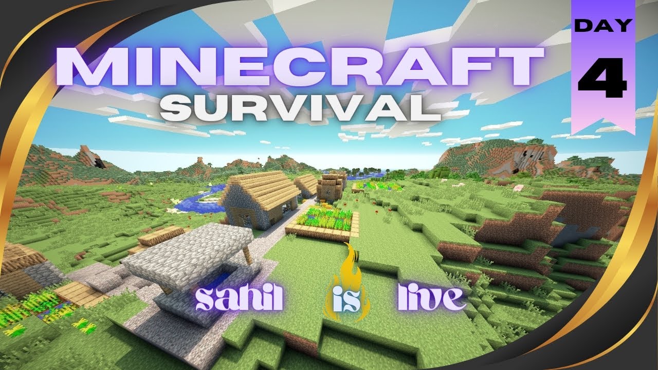 MINECRAFT || DAY 4 - YouTube