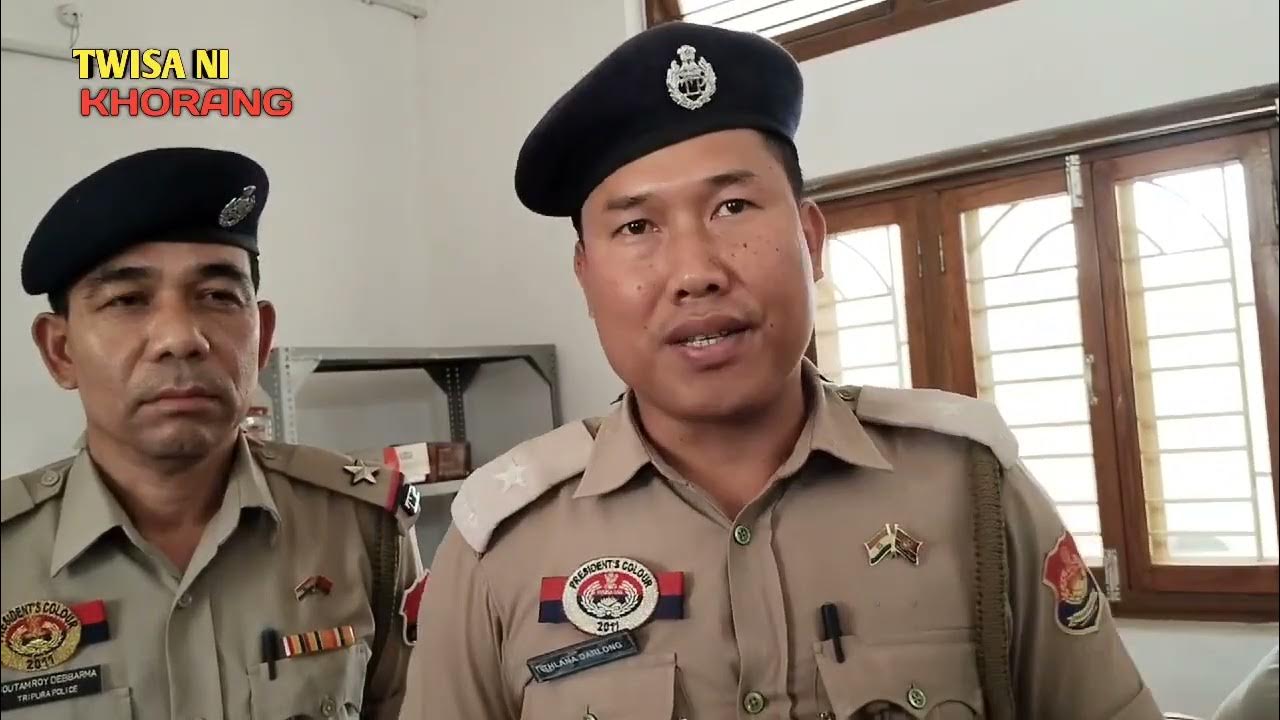 Udaipur Railway station oh Manjakha kaidok packet oh 6kg siddi Kwran Khoroksa no Romkha Police ...