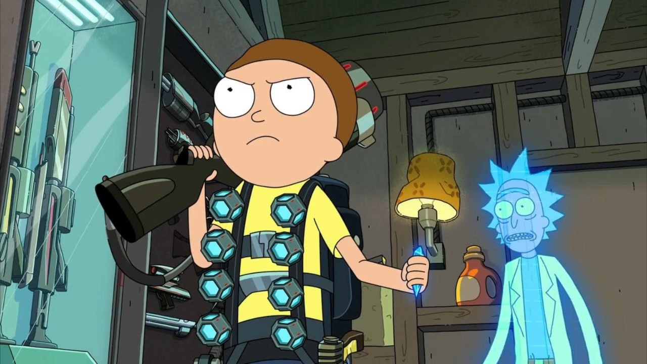 Essa é a força do Morty quando ele pode ver o futuro | Rick and Morty ...