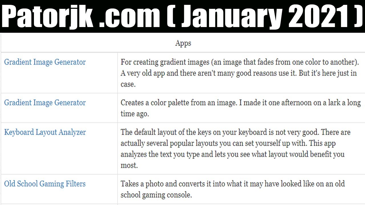 Patorjk .com (Jan 2021) - Let's Explore How an Old Website Helps Us ...