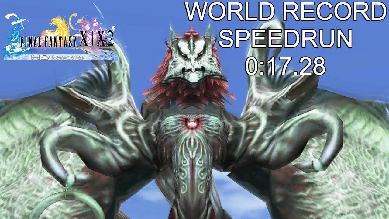 FF X HD Remaster Dark Valefor [WR] Speedrun 0:17.28 [WORLD RECORD ...