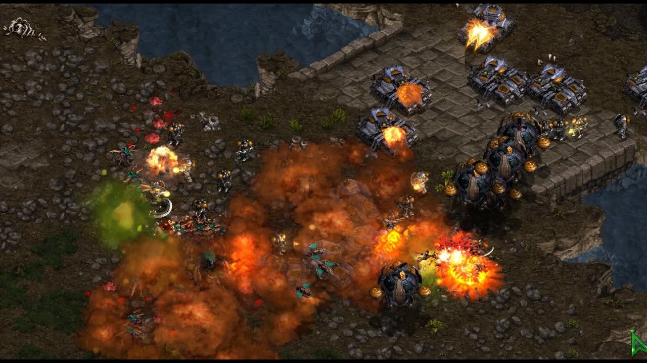 HOLD THE BRIDGE! Action (Z) v Flash (T) on Fighting Spirit - StarCraft ...