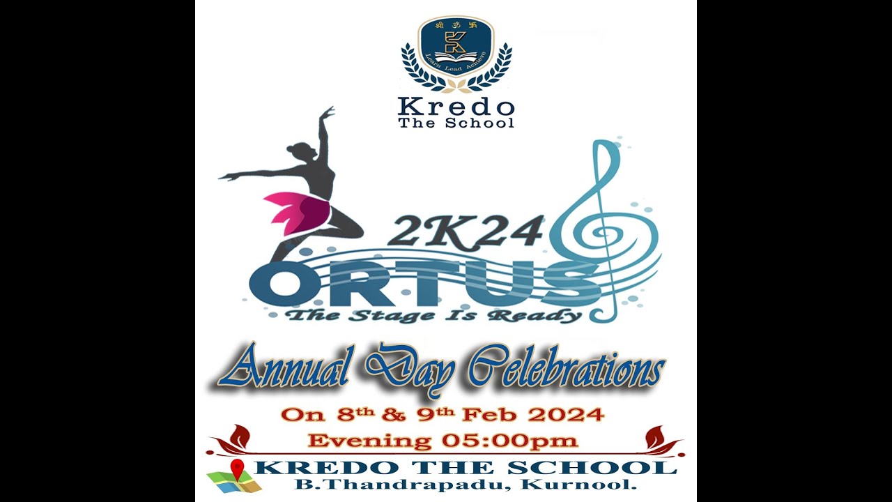 ANNUAL DAY CELEBRATIONS DAY - 2 @KREDO THE SCHOOL KURNOOL - YouTube