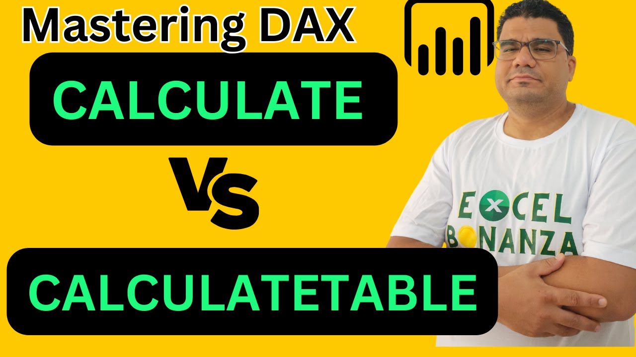 CALCULATE vs CALCULATETABLE | Understand the difference + Real World ...